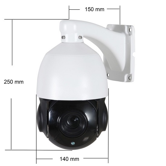 2MP/5MP outdoor Onvif Network H264 H.265 POE IP PTZ Camera Speed Dome ...